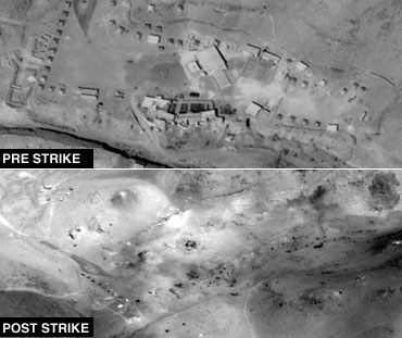 Surveillance pictures show Afghan attack damage | New Scientist