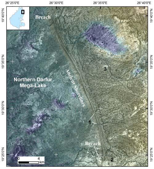 Ancient mega-lake discovered in Darfur | New Scientist