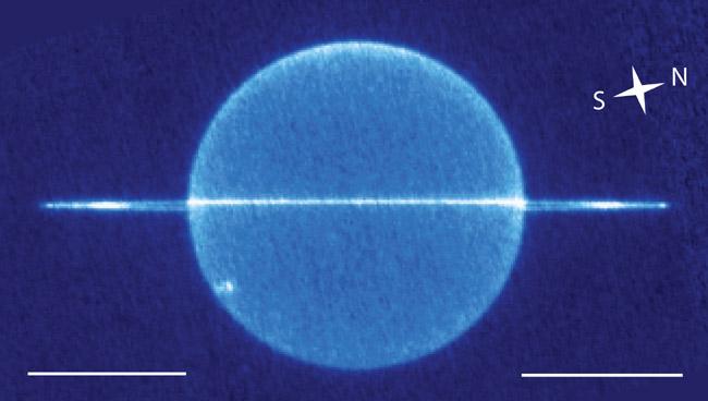 Rare view reveals dynamic nature of Uranus's rings | New Scientist