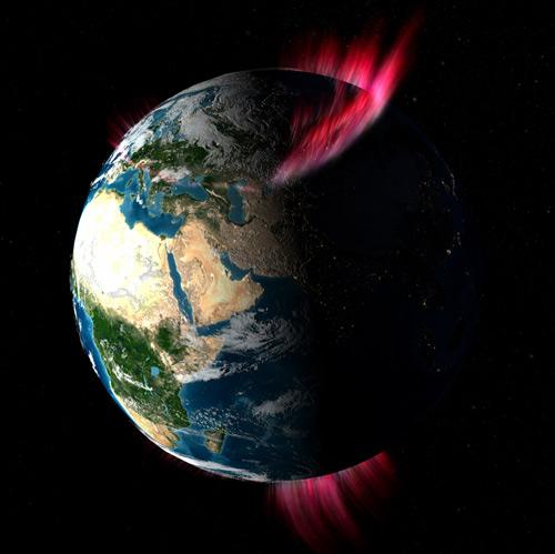 Magnetic slingshot creates aurora on Earth | New Scientist