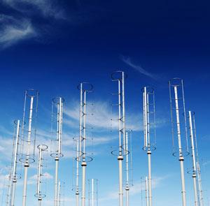 Green Machine: Wind farms make like a fish | New Scientist