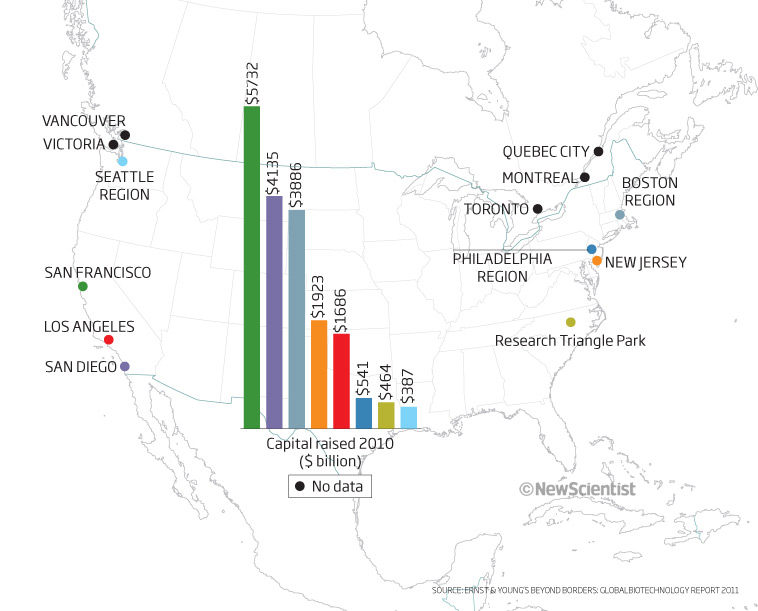 Putting biotech on the map | New Scientist