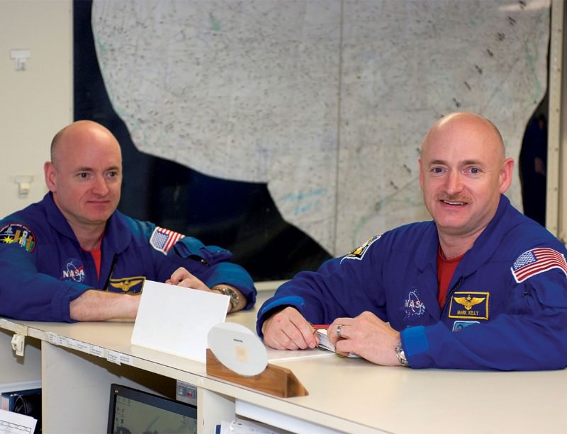 First twin astronauts take on space microbiome | New Scientist