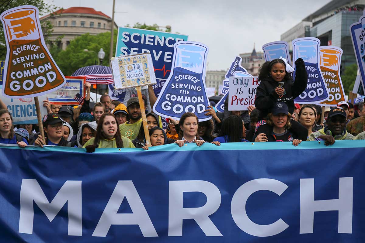 On the ground at the 2018 March for Science rallies | New Scientist